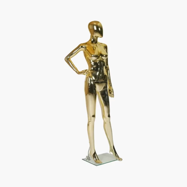 Egghead Female Full Body Mannequin - Golden